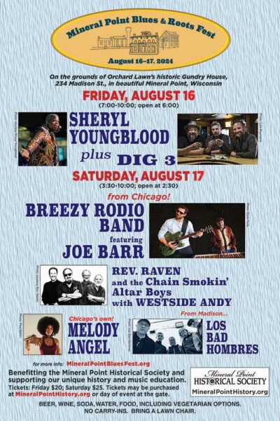 Mineral Point Blues & Roots Fest | About The Festival